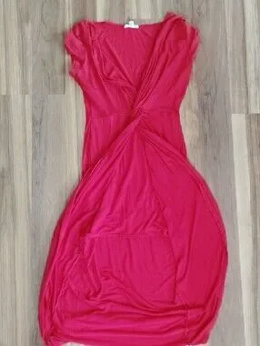 Rolla Coster | Dresses | Rolla Coster Red Twistfront Maxi Dress | Poshmark